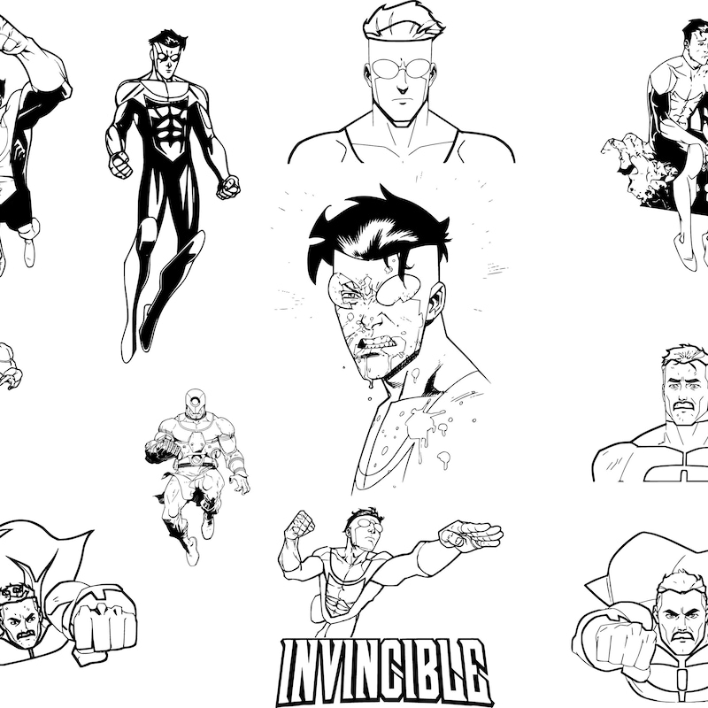 Invincible Comic Digital - Etsy