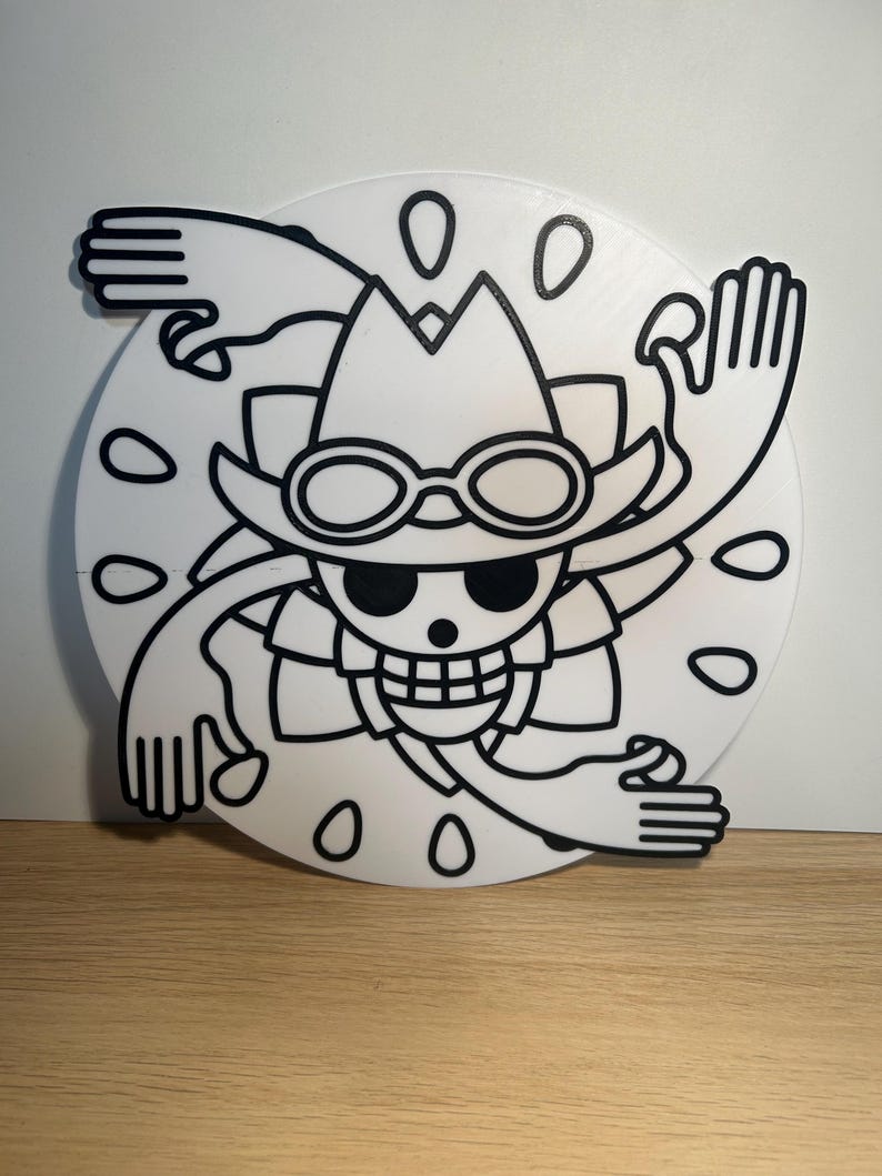 One Piece Jolly Rogers, Straw Hat Crew - Etsy
