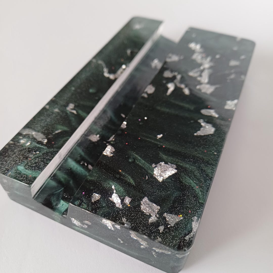 Customizable Phone Holders - Flying Color or Green Silk, Organza Bag ...