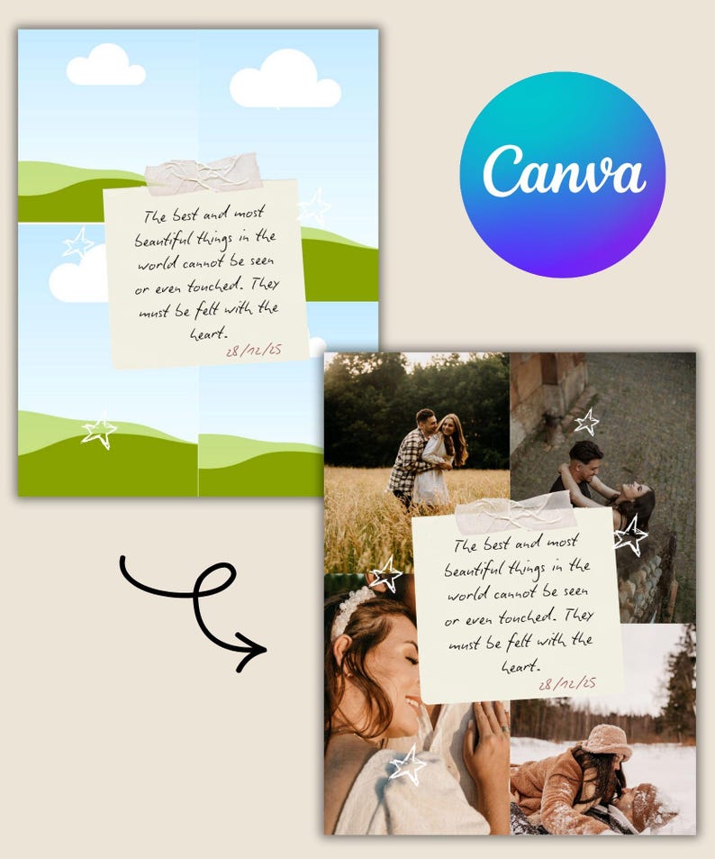 Couples Magazine Canva Template, Editable Couple Magazine, Anniversary ...