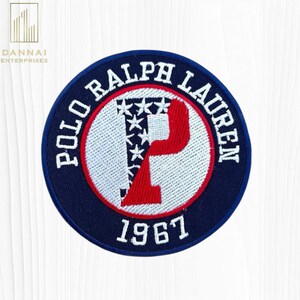 Polo Ralph Lauren Embroidered Patches – 8 Piece Iron-on Set - Etsy