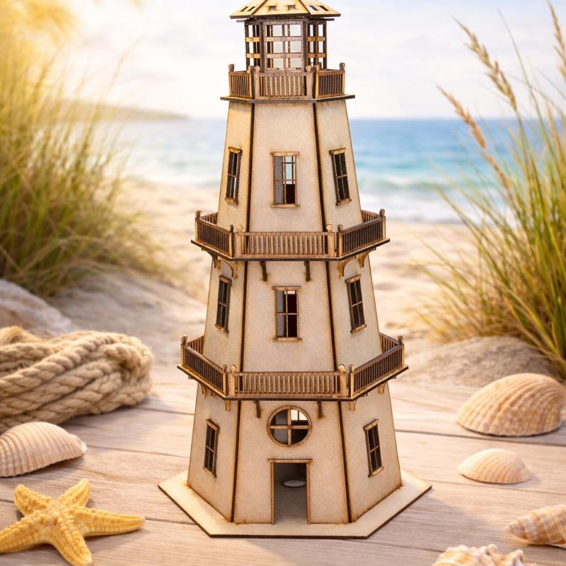Lighthouse Puzzle - Etsy