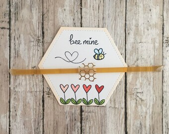 Bee Mine Valentine | Etsy