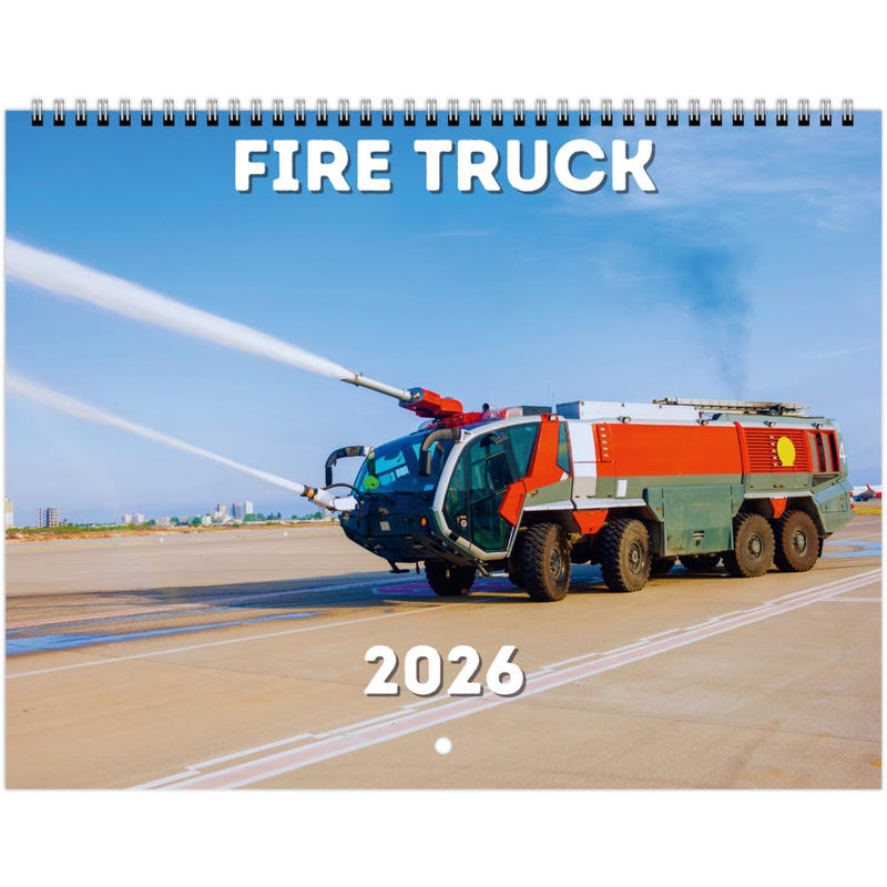 Personalized Fireman Calendar - Etsy