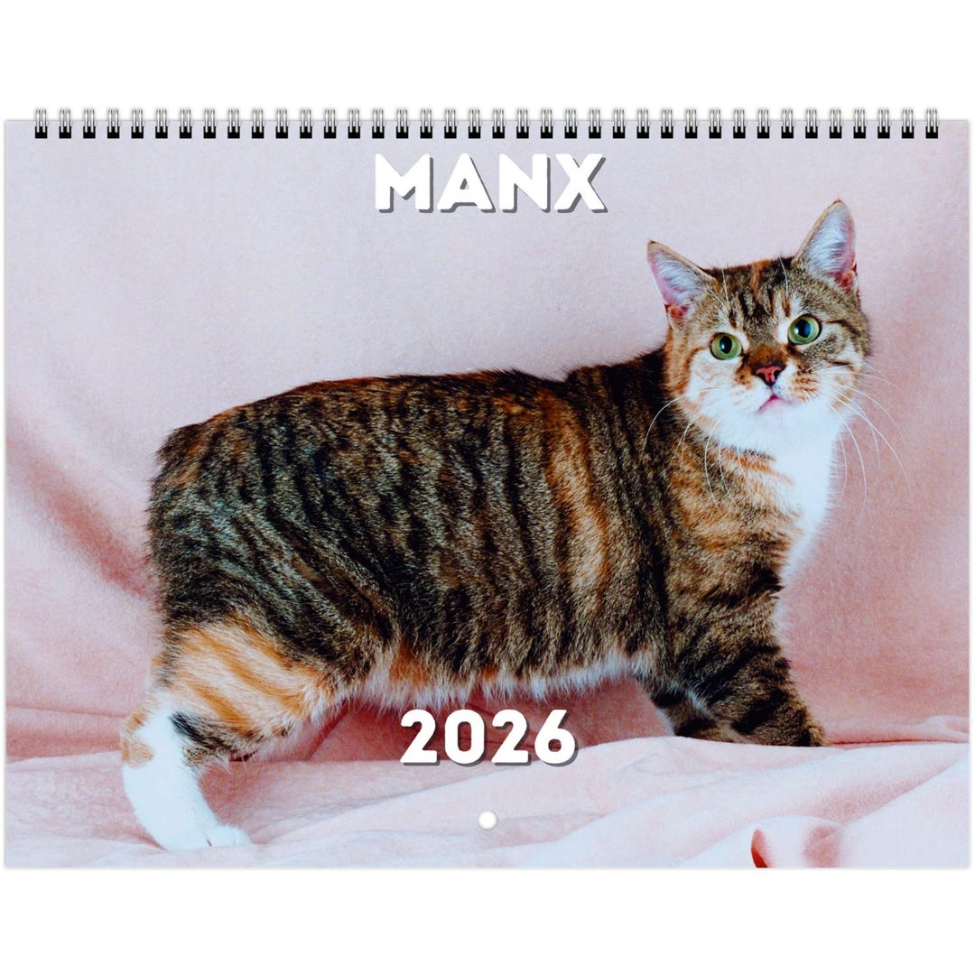 Manx Wall Calendar 2026 - Etsy