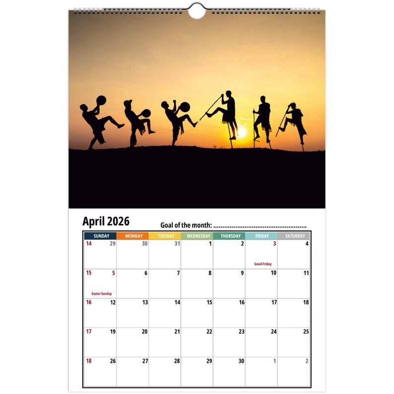 Dance Wall Calendar 2026 - Etsy