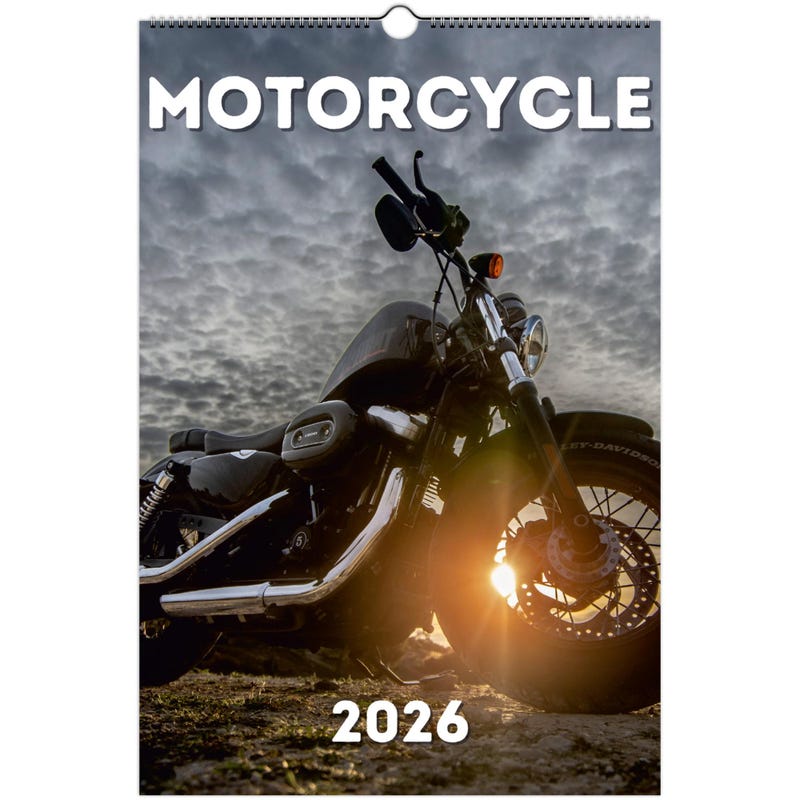 Motorcycle Calendars 2026 - Etsy