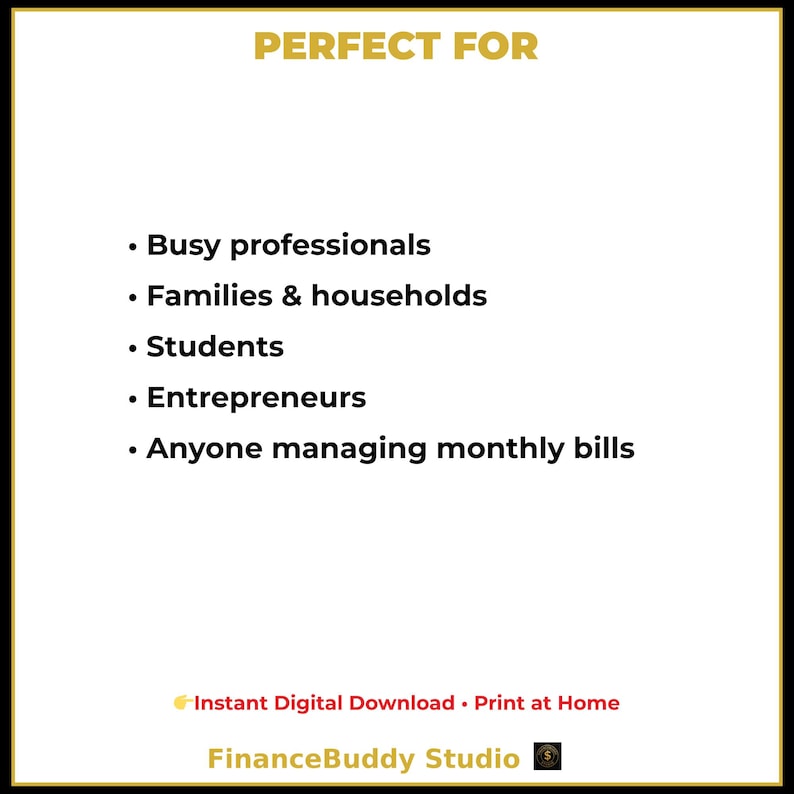 Bill Payment Checklist Printable PDF | Monthly Bills Tracker | Due ...