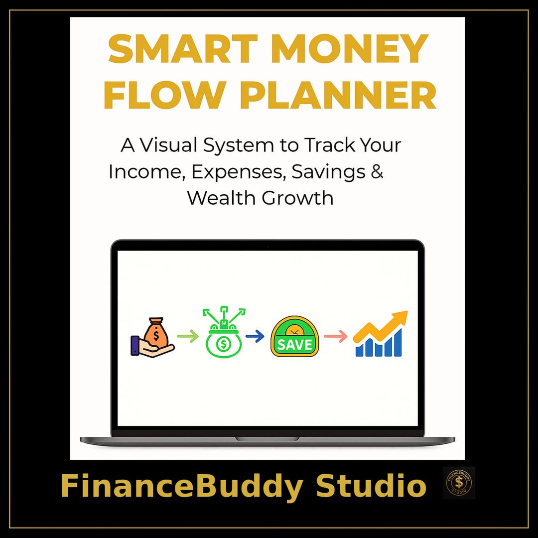 Smart Money Flow Planner | Income Expenses Savings Debt Wealth ...