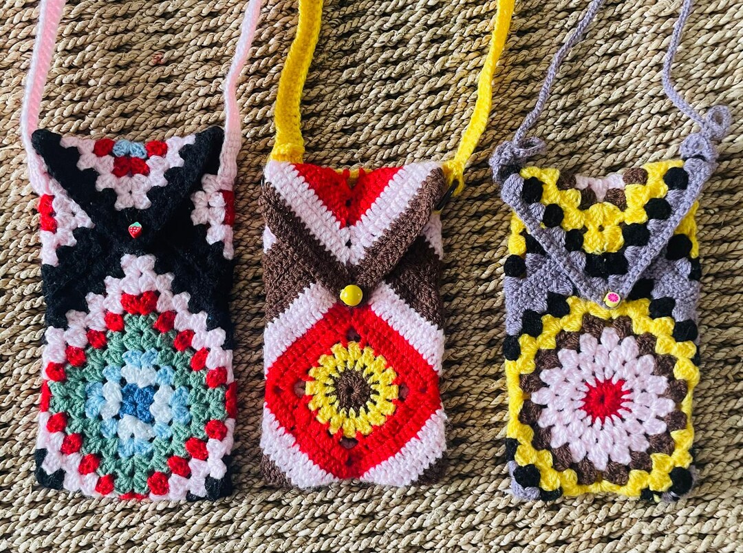 Fancy Wool Mobile Phone Bags - Etsy