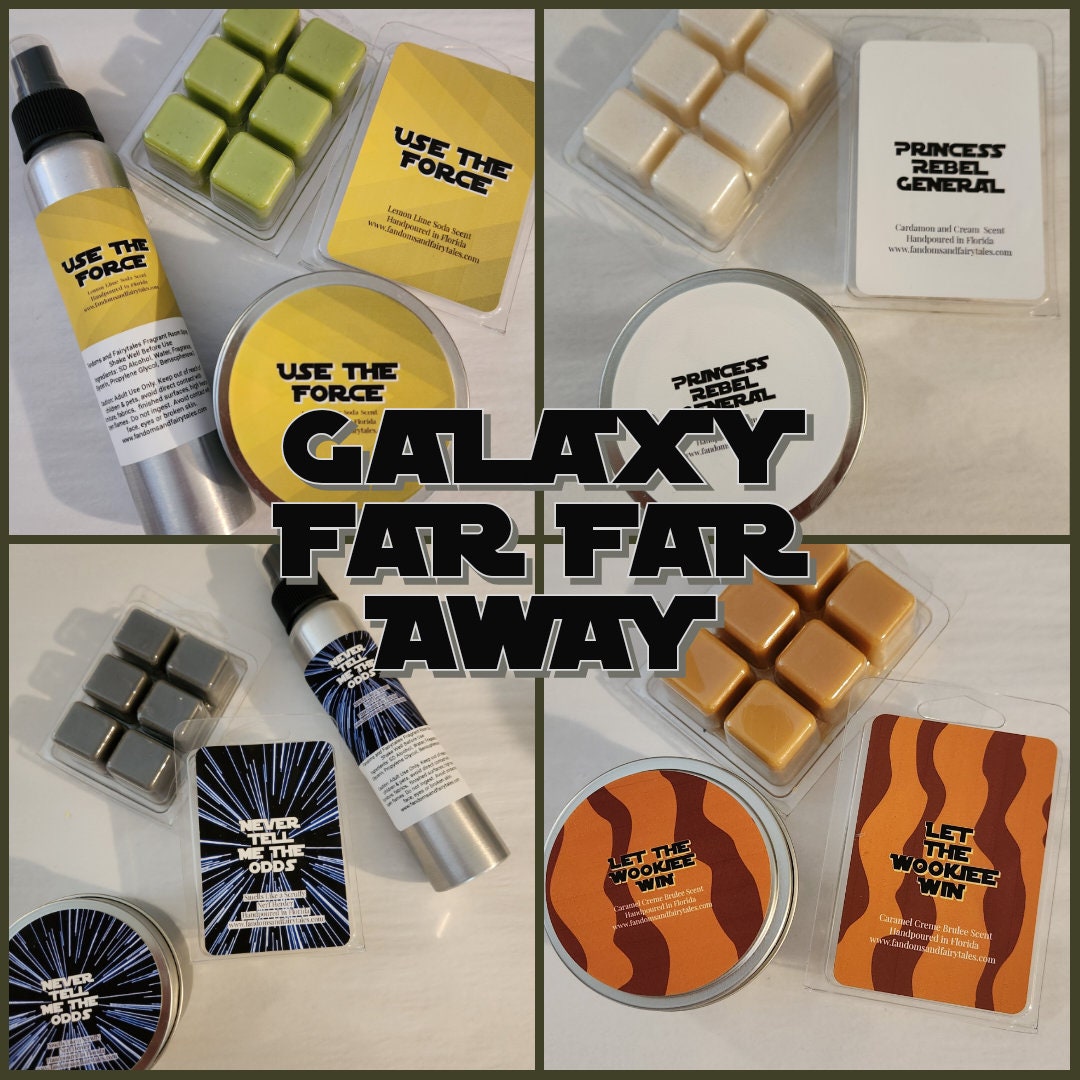 Galaxy Far Far Away Collection Scented Candles, Wax Melts and Room ...