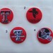 Texas Tech ID Badge Beaded Lanyard Retractable ID Badge Holder - Etsy