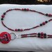 Texas Tech ID Badge Beaded Lanyard Retractable ID Badge Holder - Etsy