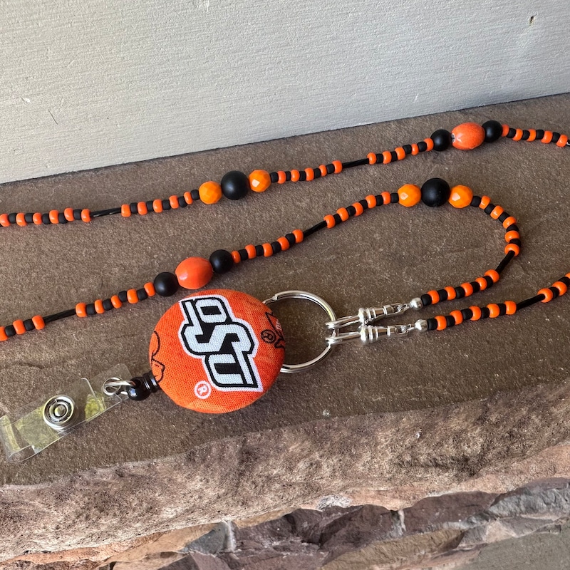 Oklahoma State Lanyards - Etsy