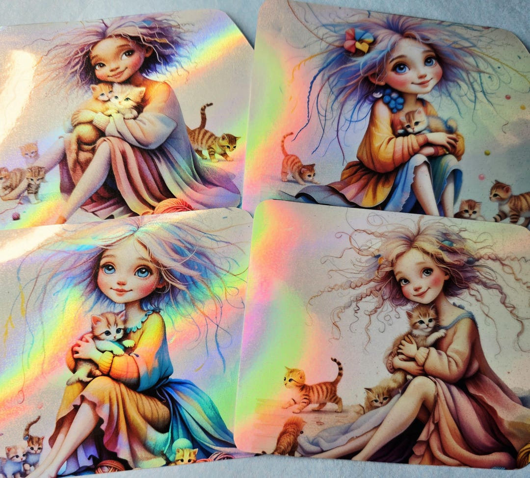 Cats/kittens--dat Wrap(*patent Pending*)-diamond Art Tray Wrap 4pk - Etsy
