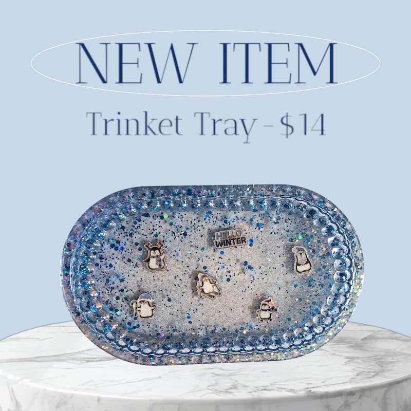 Diamond Art Trinket Trays - Etsy