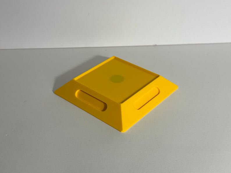 Personalized Bottom Base Nameplate Holder for Display Cube - 15 Colors ...