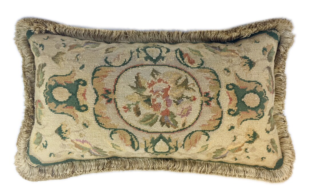 Traditional Needlepoint Bolster - Etsy