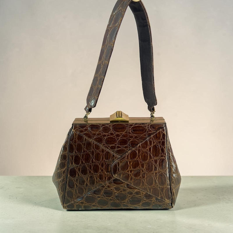 Alligator Purse Handbags - Etsy