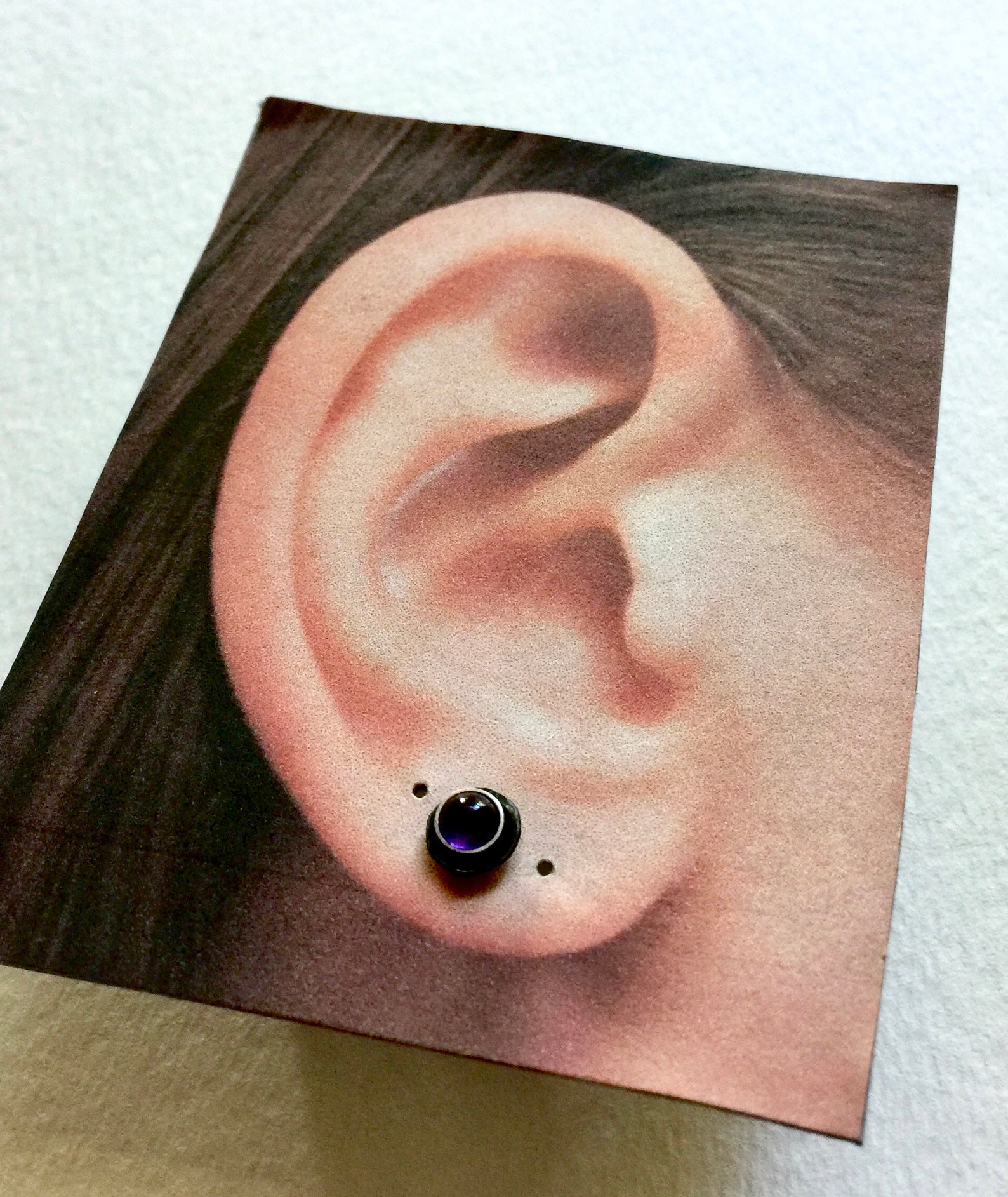 Black Ear Jackets Sterling Silver Ear Jackets Ear Jacket - Etsy