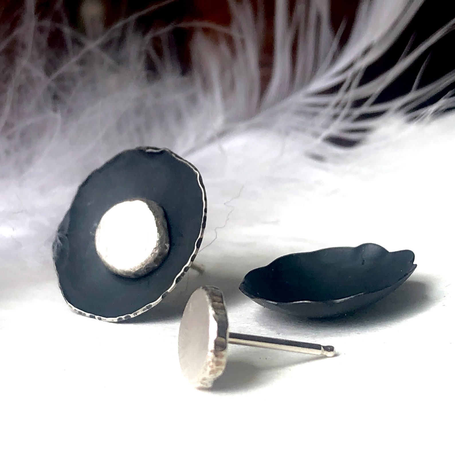 Diamond Rim Ear Jackets Rose Gold Ear Jacket Gold Earring - Etsy