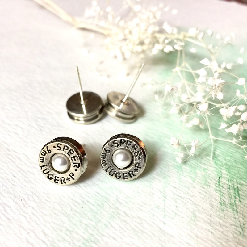 Bullet Earrings - Etsy