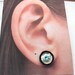 Black Ear Jackets Sterling Silver Ear Jackets Ear Jacket - Etsy