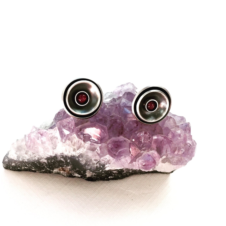 Genuine Ruby Stud Earrings Round Ruby Studs Artisan Jewelry - Etsy Genuine Ruby Stud Earrings Round Ruby Studs Artisan Jewelry - Etsy