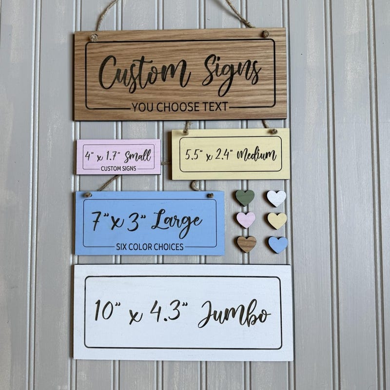 Engraved Oak House Sign - Etsy