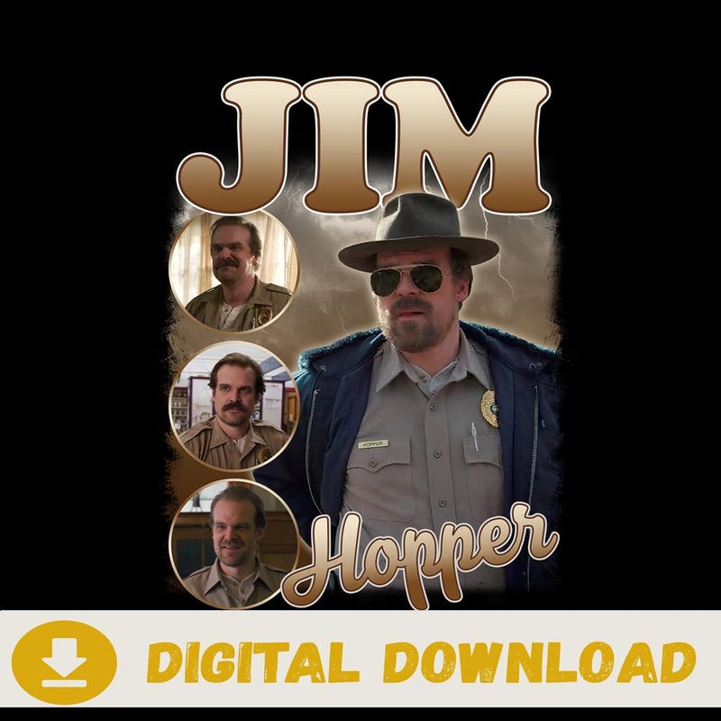 Jim Hopper - Etsy