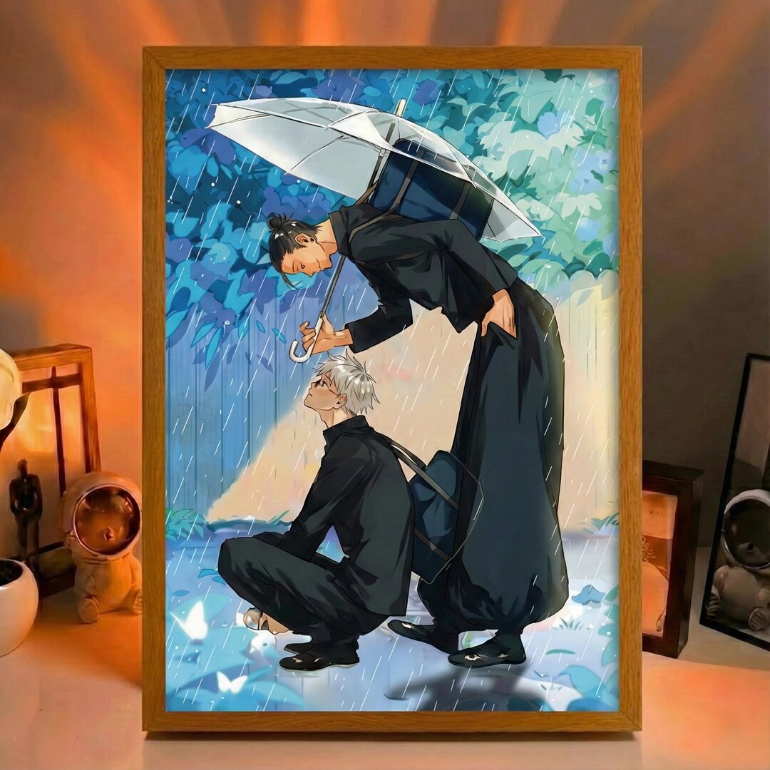 Geto & Gojo LED Photo Frame - Jujutsu Kaisen Illuminated: Your Frame ...