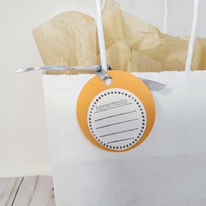 Circle Variety Baked Goods Tags - Set of 25 - Etsy