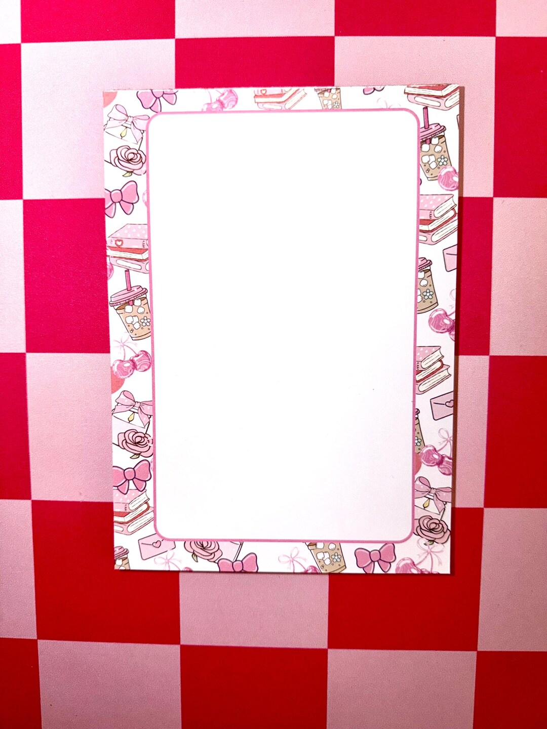 Girly Things Notepad - Etsy