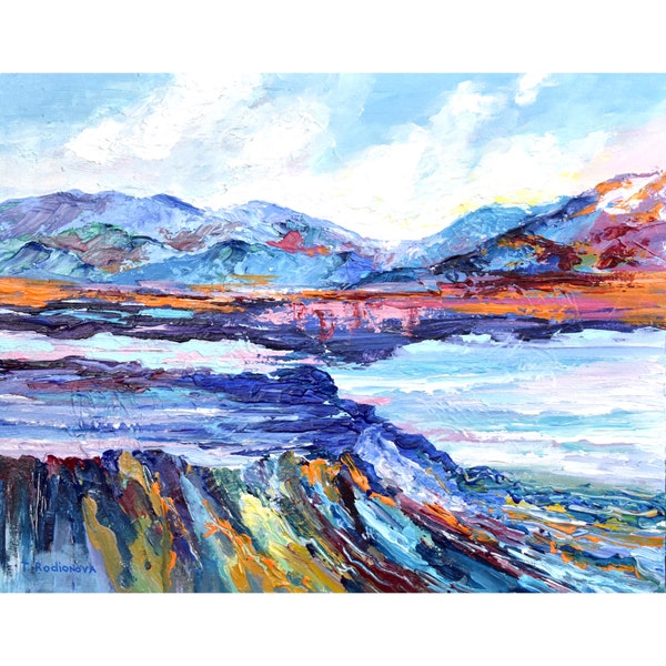Bright Painting - Etsy
