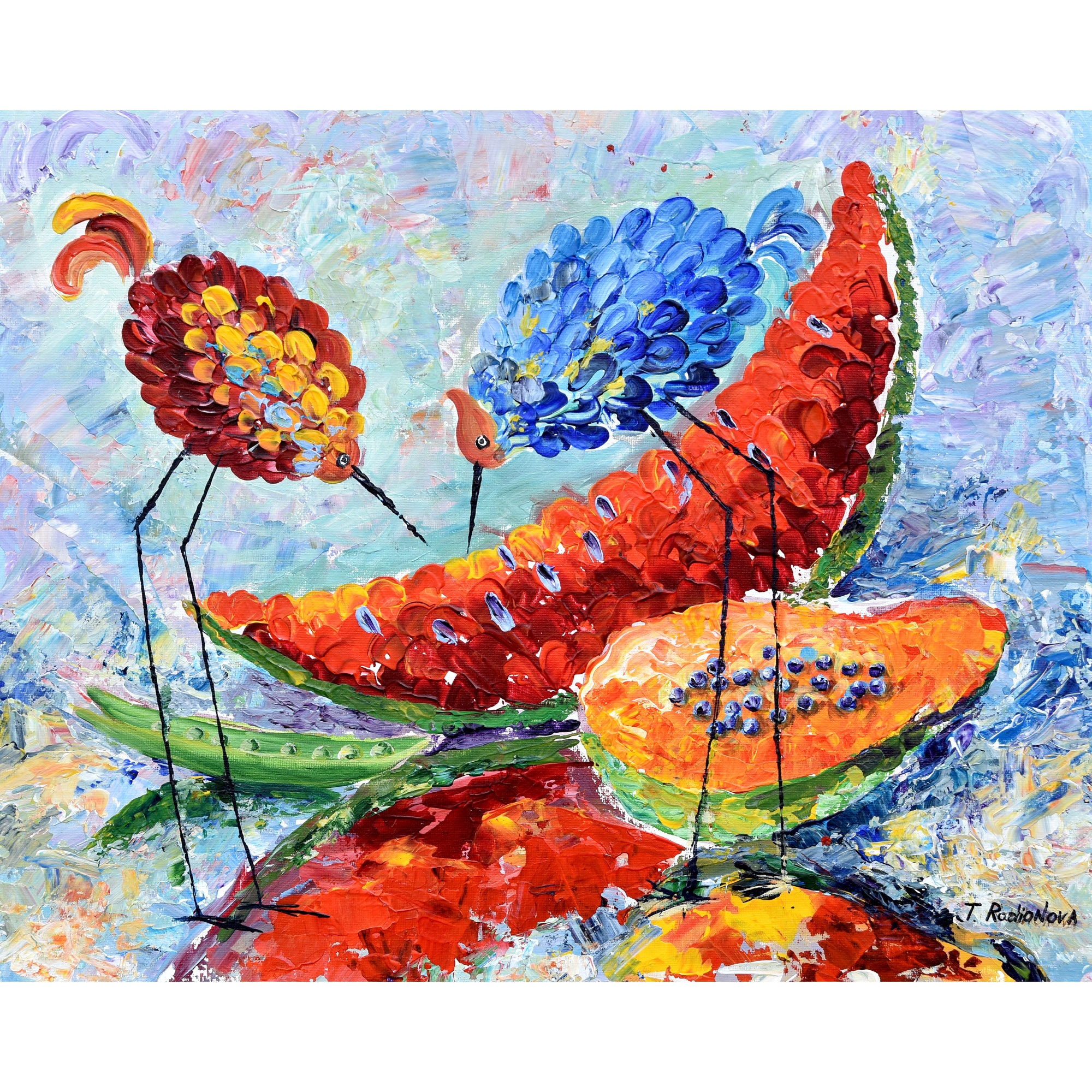 Abstract Food Paintings