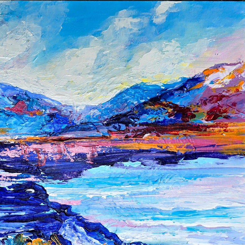 Bright Painting - Etsy