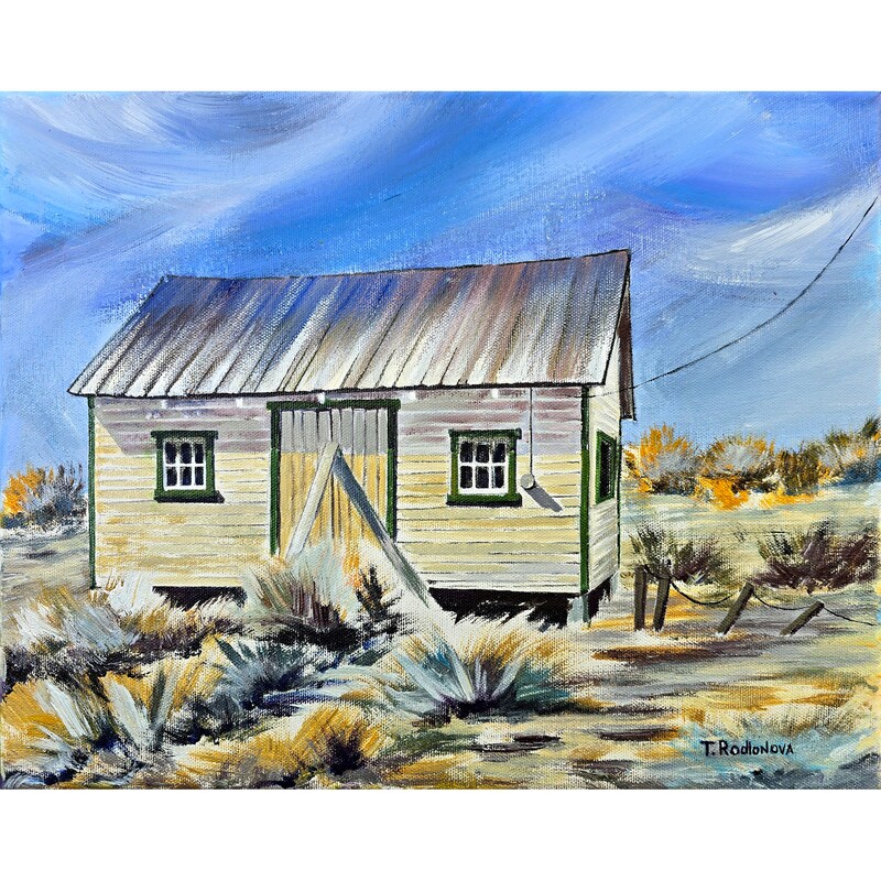 Cabin Artwork - Etsy