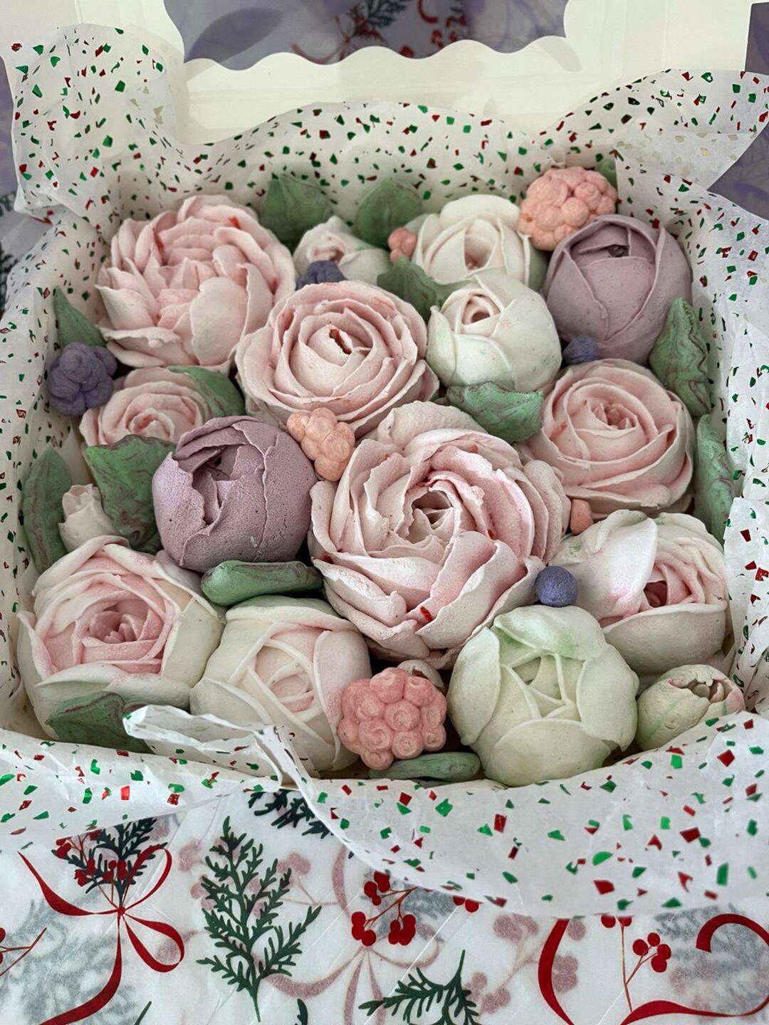 Fruit Marshmallow Flowers - Easter Gift Box - Zephyr - Real Fruit - Etsy