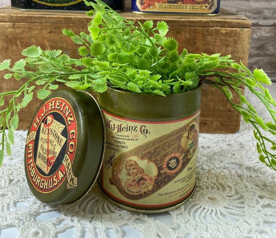 Vintage Heinz Co. Keystone Pickling and Preserving Works Tin - Etsy