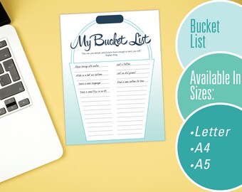 Bucket List - Etsy