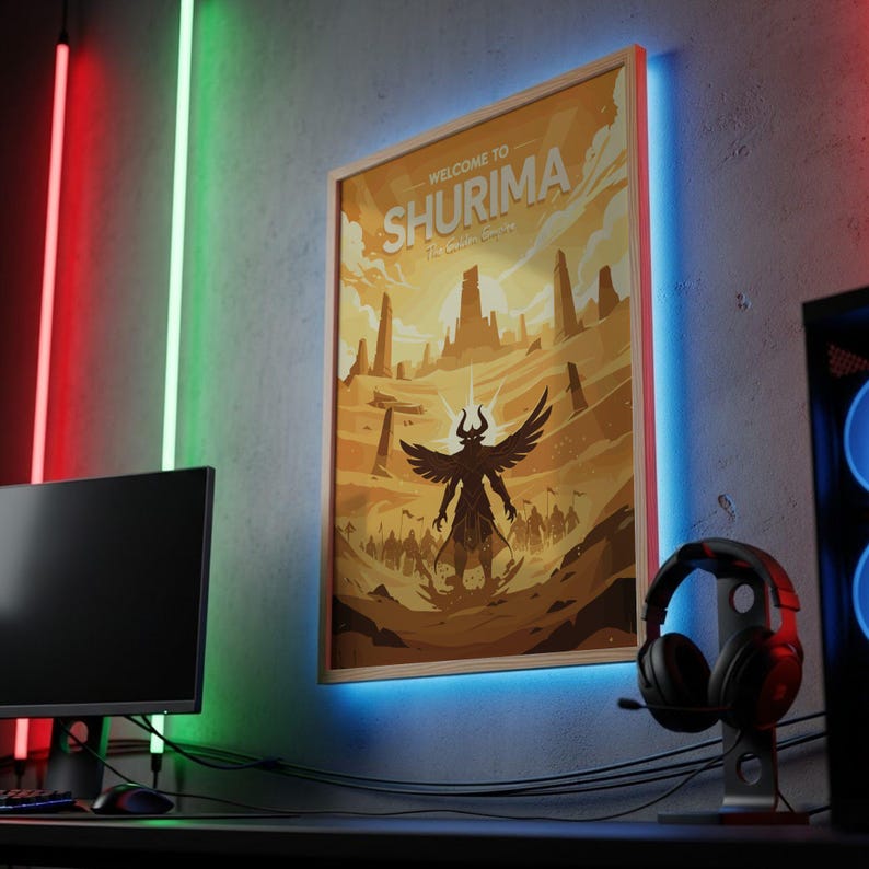 Shurima - League of Legends Poster - Gamers Walls Art - Etsy