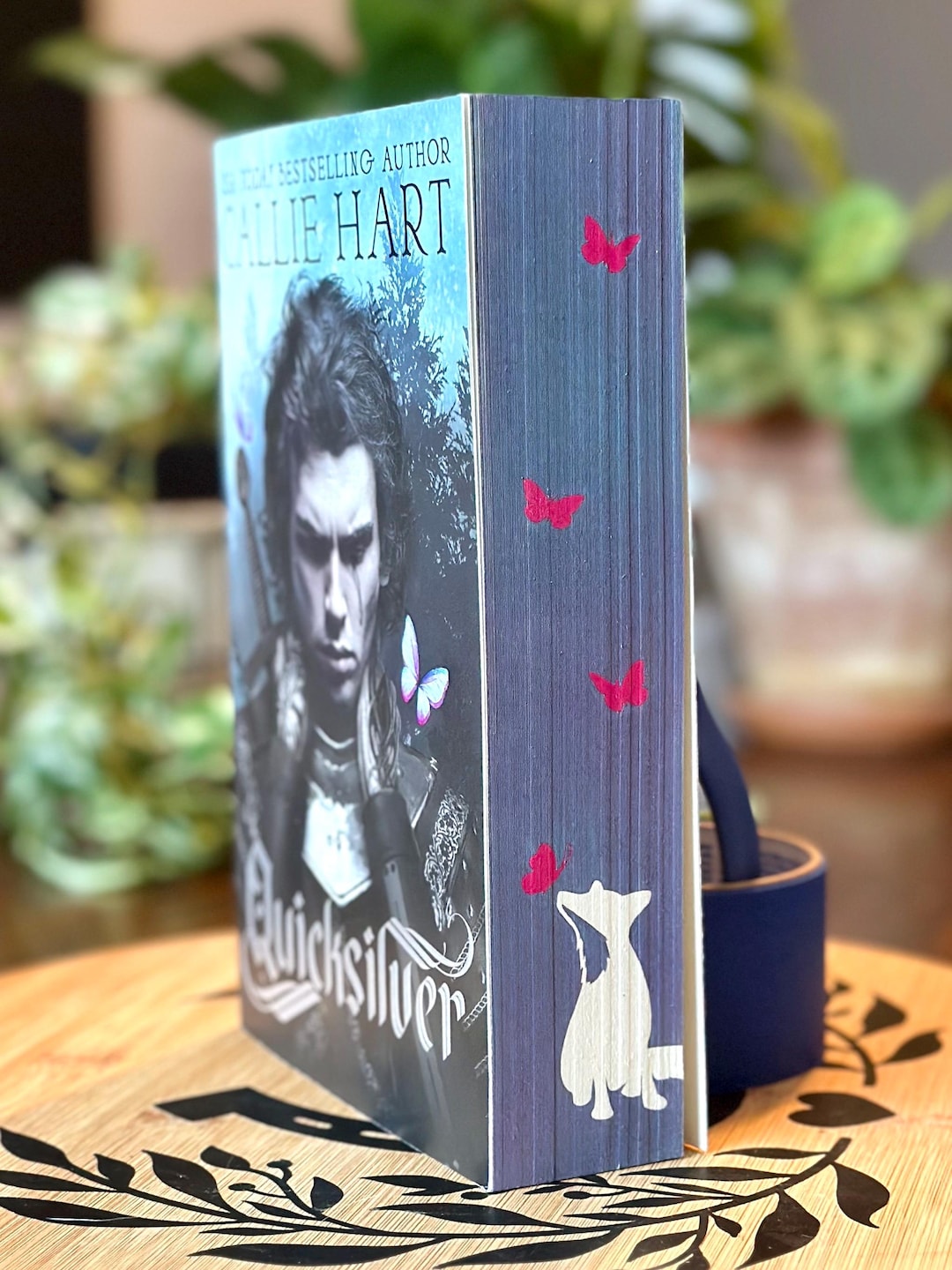 Quicksilver Sprayed Edge Book - Etsy