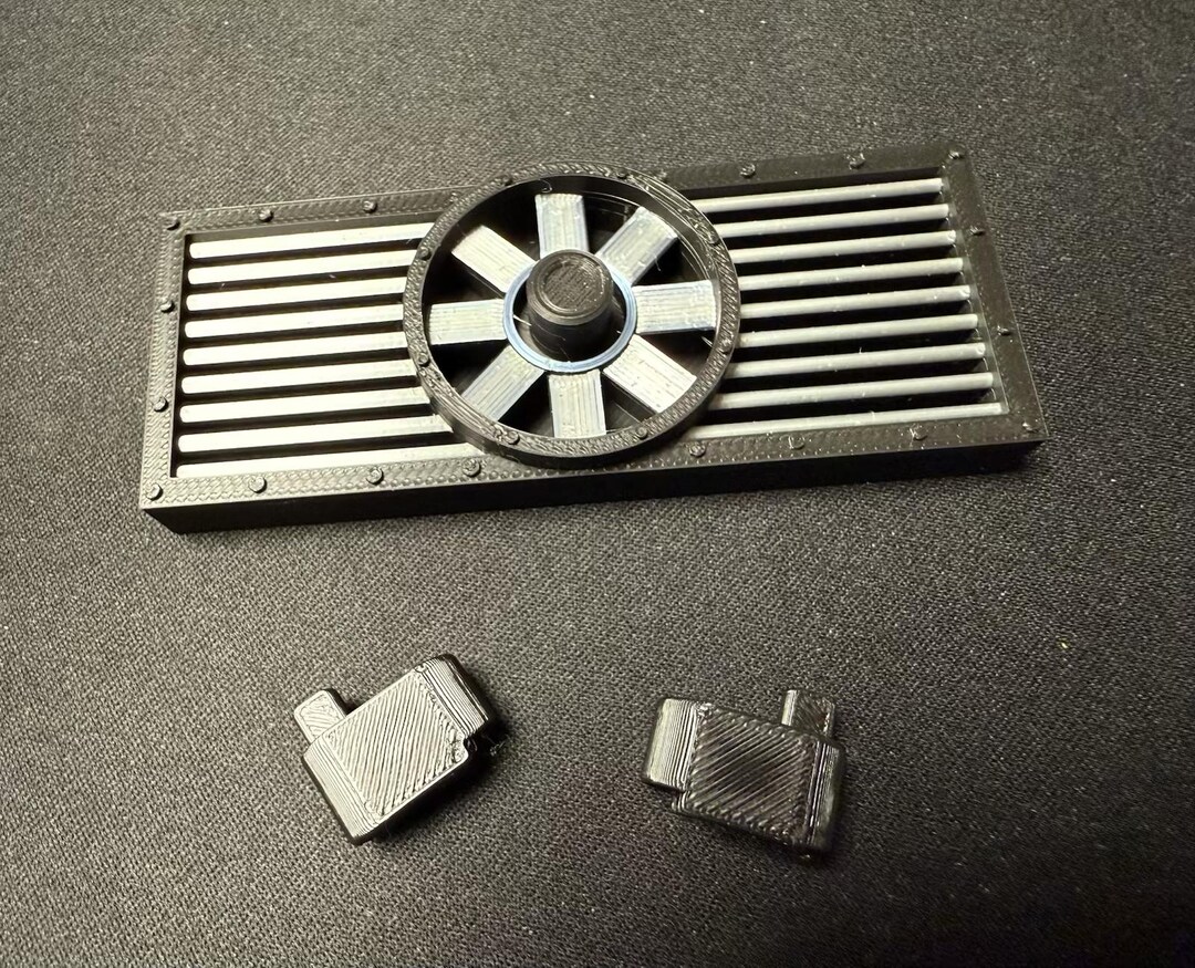 G.I. Joe Classified AWE Striker 3D Printed Radiator Fan & Antenna ...