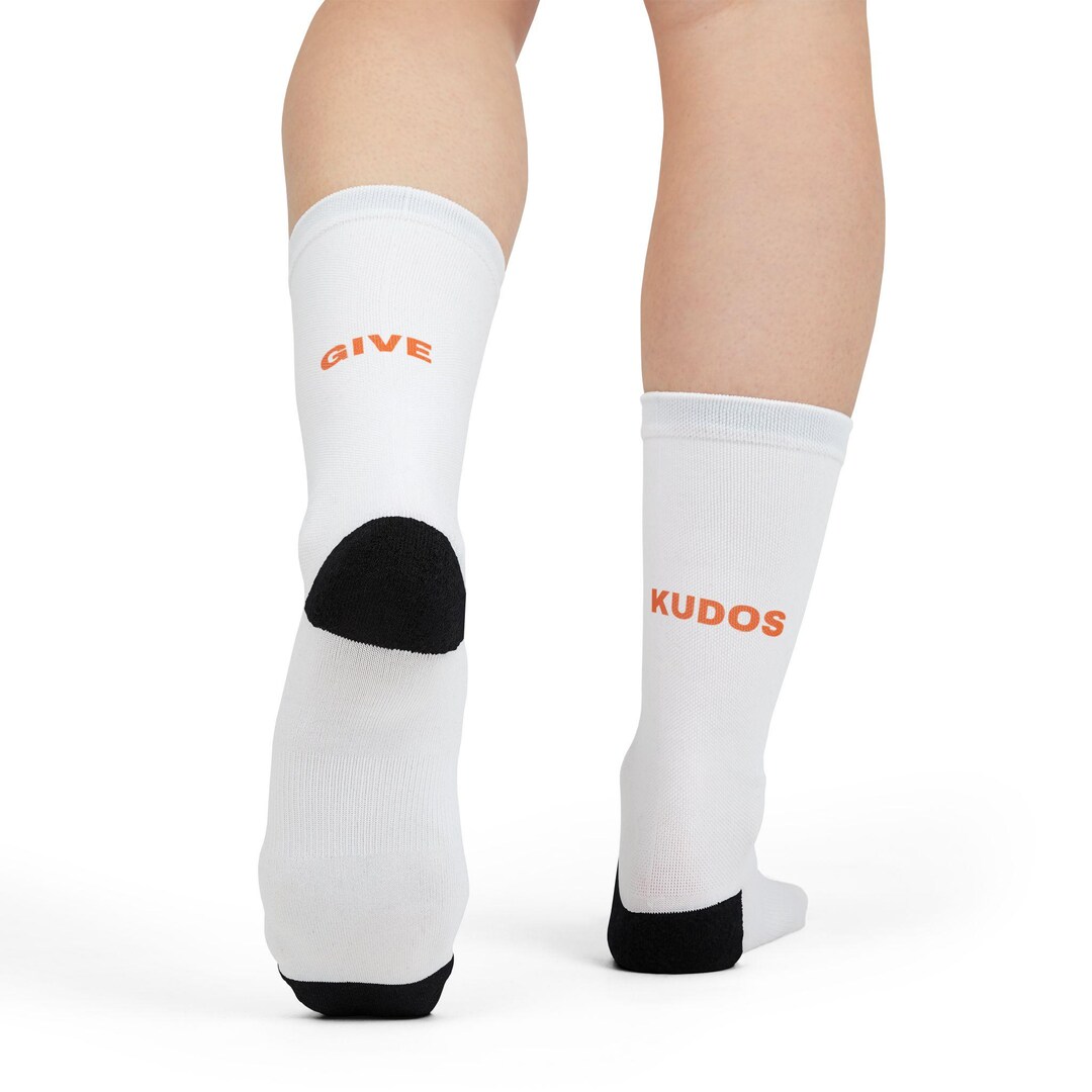 GIF Kudos Crew Socks, Running, Cycling, Fitness Gift - Etsy
