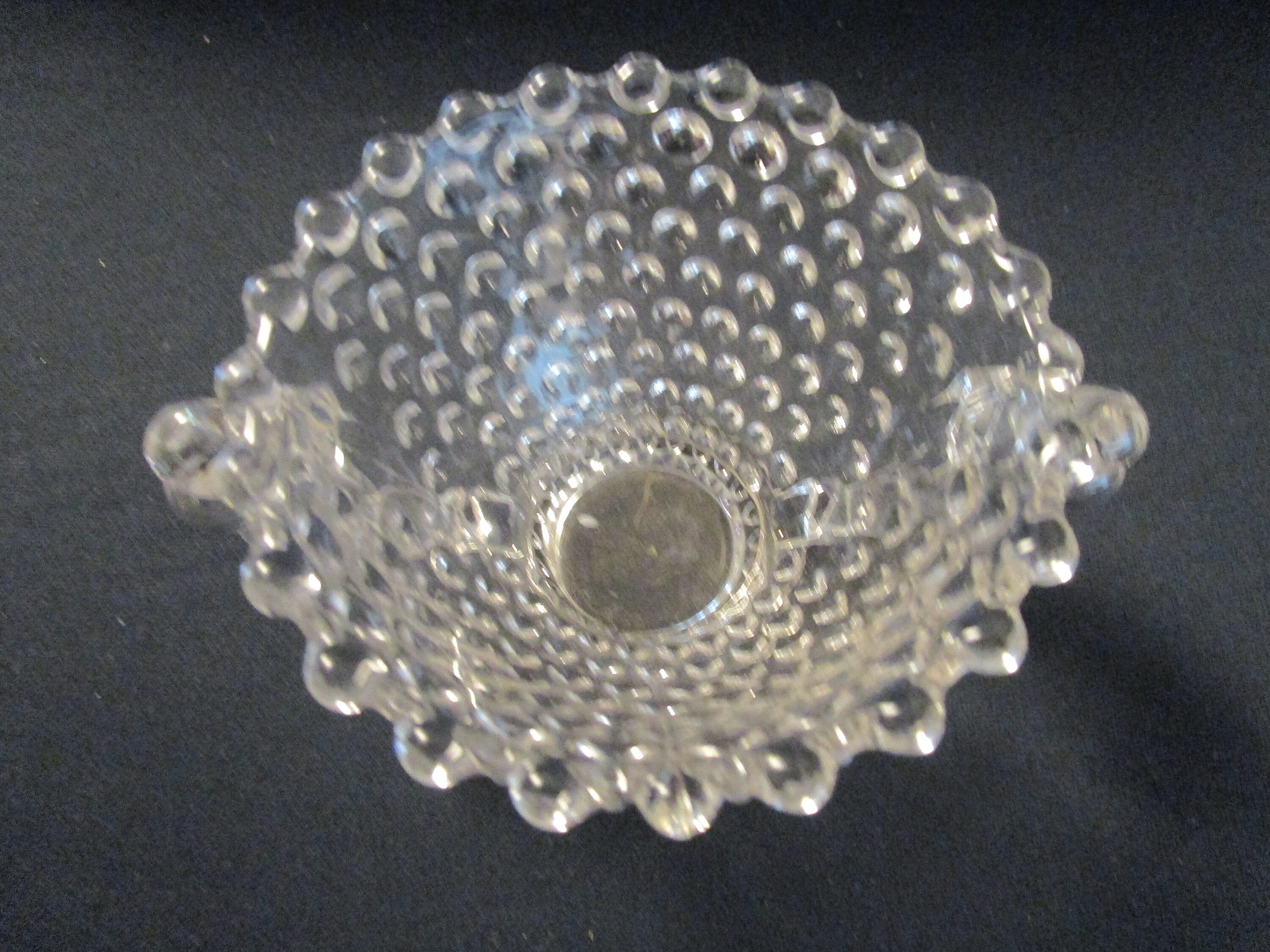 Duncan Miller Depression Hobnail Glass Sugar and Creamer - Etsy