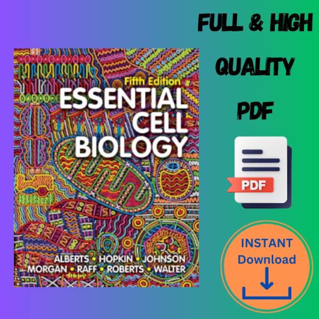 Essential Cell Biology 5th Edition | INSTANT Download - Etsy