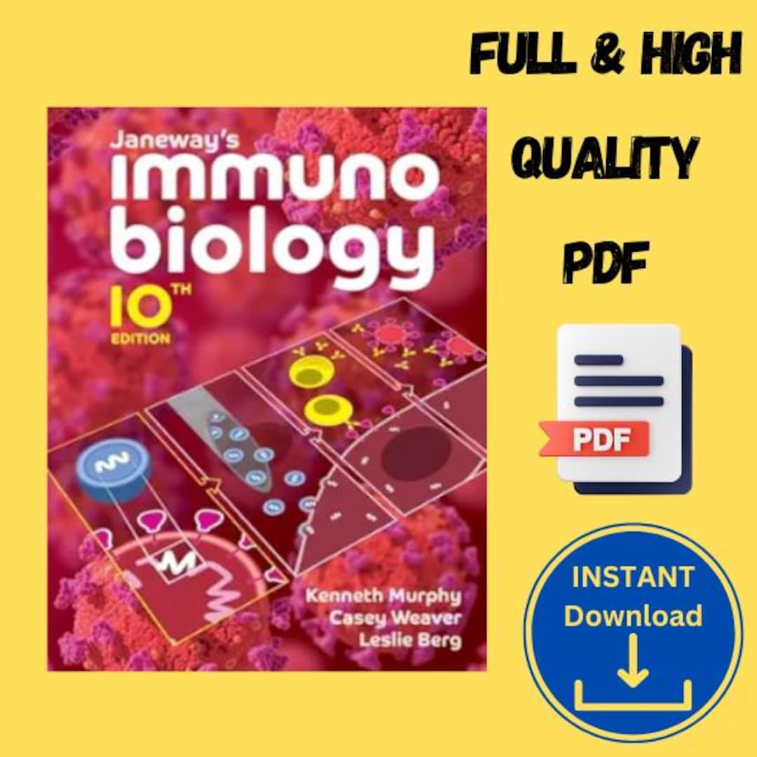 Janeway's Immunobiology 10th Edition | INSTANT Download - Etsy
