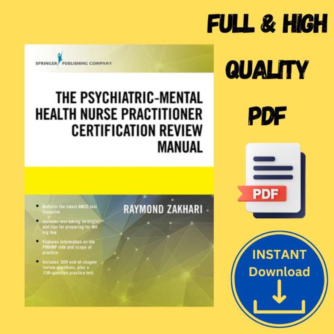 The Psychiatric-mental Health Nurse Practitioner Certification Review ...