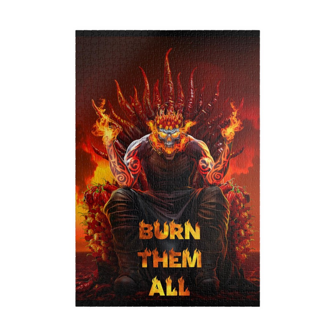 The Mad King's Revenge - Burn Them ALL!! Puzzle (110, 252, 520, 1014 ...