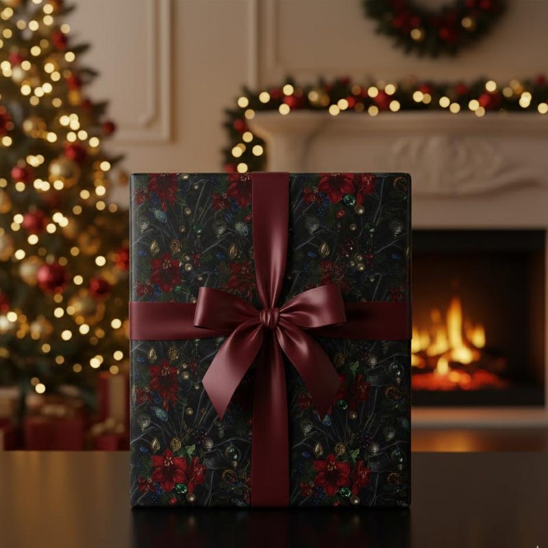 Velvet Wrapping Paper - Etsy